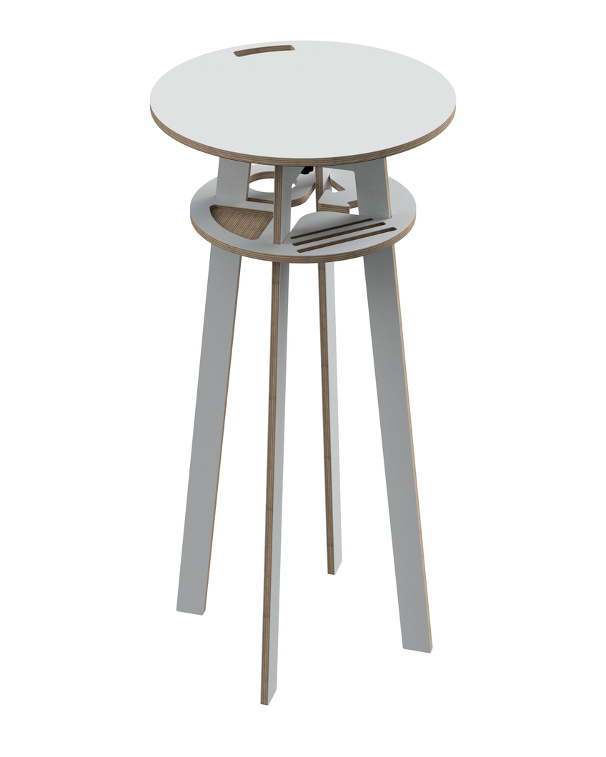 Orbit Anywhere Circle Standing Desk Small Space Furniture – orbit anywhere